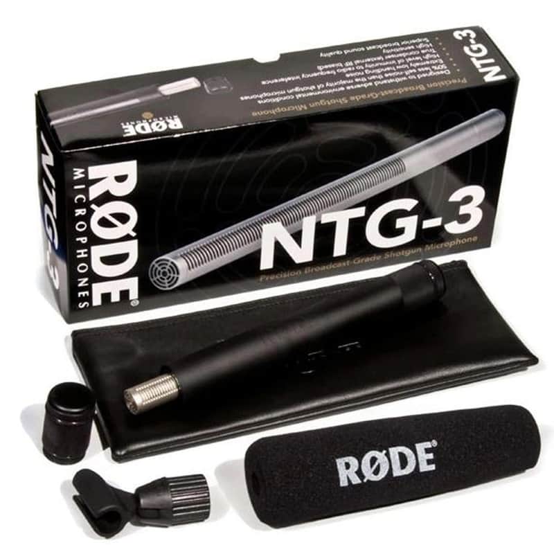 Rode NTG3 Precision RF-Biased Shotgun Microphone (Silver) | Reverb