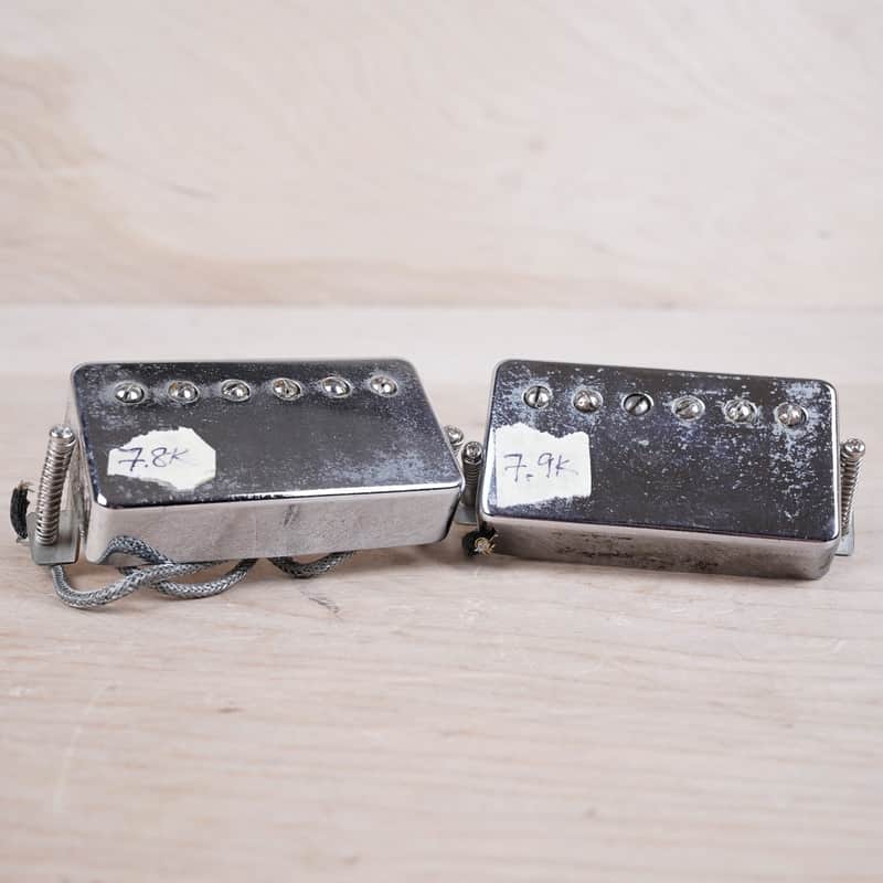 Maxon U-3000 Vintage PAF Style-Humbucker Set MIJ 1976 | Reverb Belgium