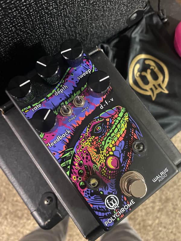 Walrus Audio Polychrome Analog Flanger 2021 - Present - Black | Reverb