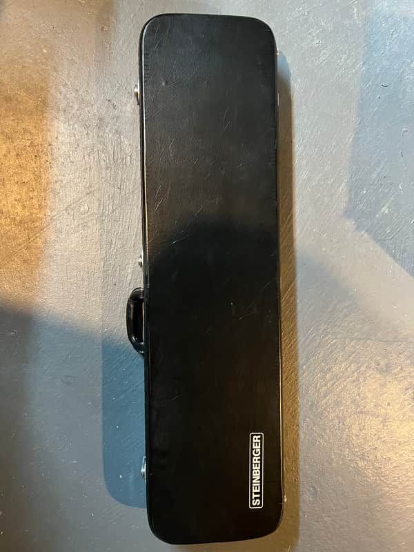 Steinberger Synapse Bass / Guitar Case Black&Gray Plush by | Reverb