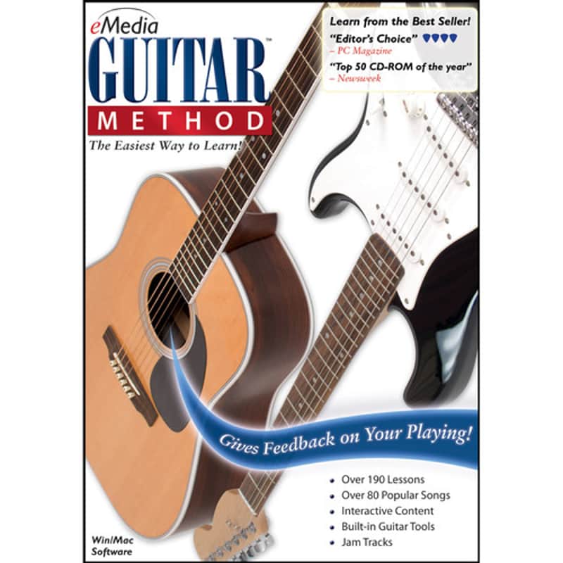 eMedia Guitar Method v6 Mac - Interactive Guitar Learning | Reverb