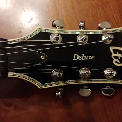 ESP LTD EC-1000T Glossy Black W/ Abalone Binding, | Reverb Hungary