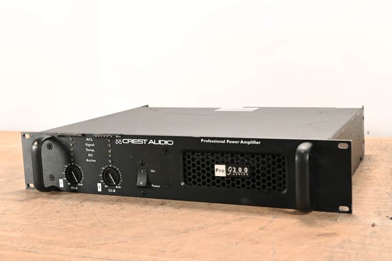 Crest Audio Pro 9200 2-Channel Power Amplifier | Reverb Australia