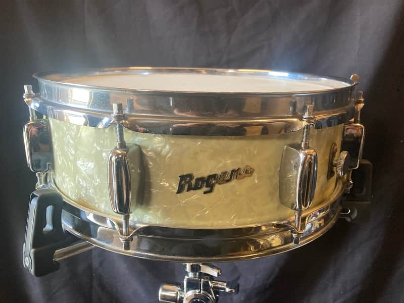 Paul "Jamo" Jamieson's Rogers - 5x14" PowerTone Model White | Reverb
