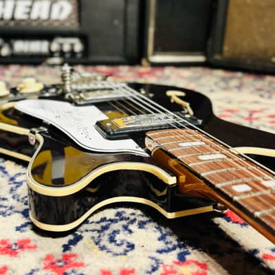1960s Teisco EP-8T MIJ Semi-Hollowbody - Dark Walnut | Reverb