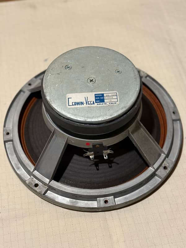 Cerwin-Vega ER-124 8ohm 1970s - Metal | Reverb