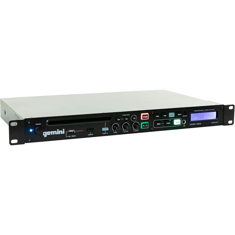 Gemini Professional Rackmount CD Player - DJ CD Player with | Reverb