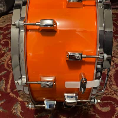 O.C.D.P USA Custom 7x14 8 ply Maple 2000’s - Safety Orange | Reverb