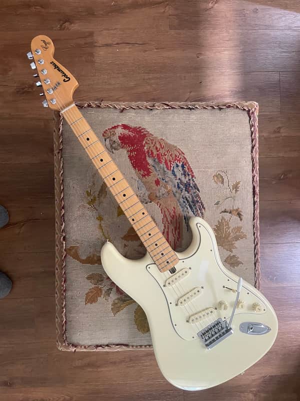 Columbus Crest Cream Strat Vintage 1980s Made in Japan MIJ | Reverb