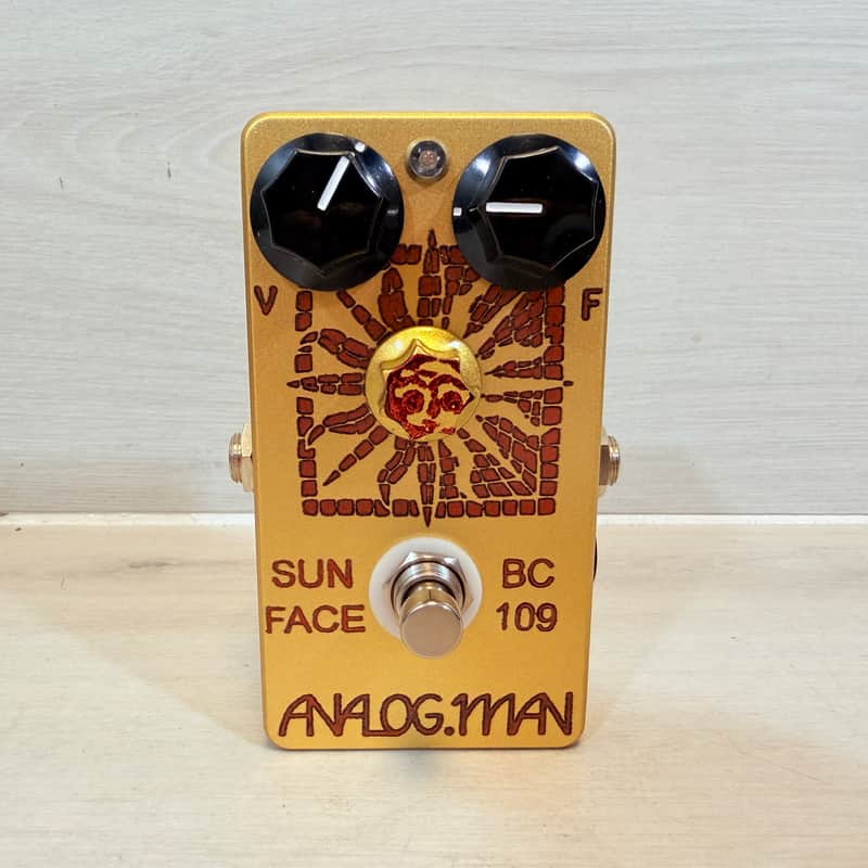 Analogman Sun Face BC109 Fuzz – Vintage Germanium-Style Tone | Reverb