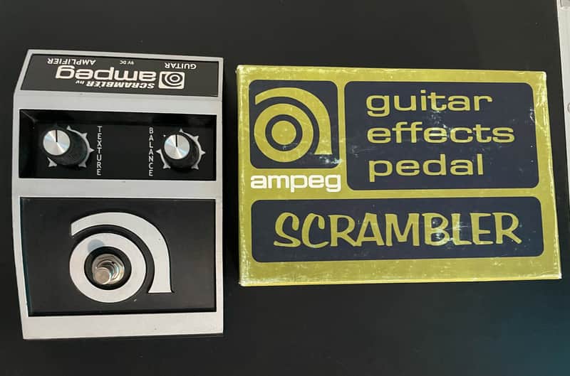 Ampeg Scrambler SCP-OD Bass Fuzz Reissue 2005 - 2006 - Black | Reverb