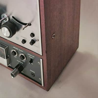 TEAC A-4010S Open Reel Stereo Tape Deck, Pro Serviced 4-track | Reverb