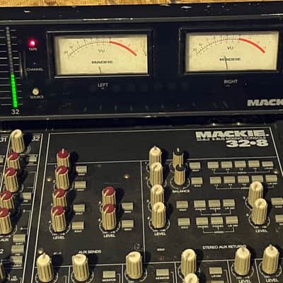 Mackie 32.8 w/ meter bridge & power supply | Reverb