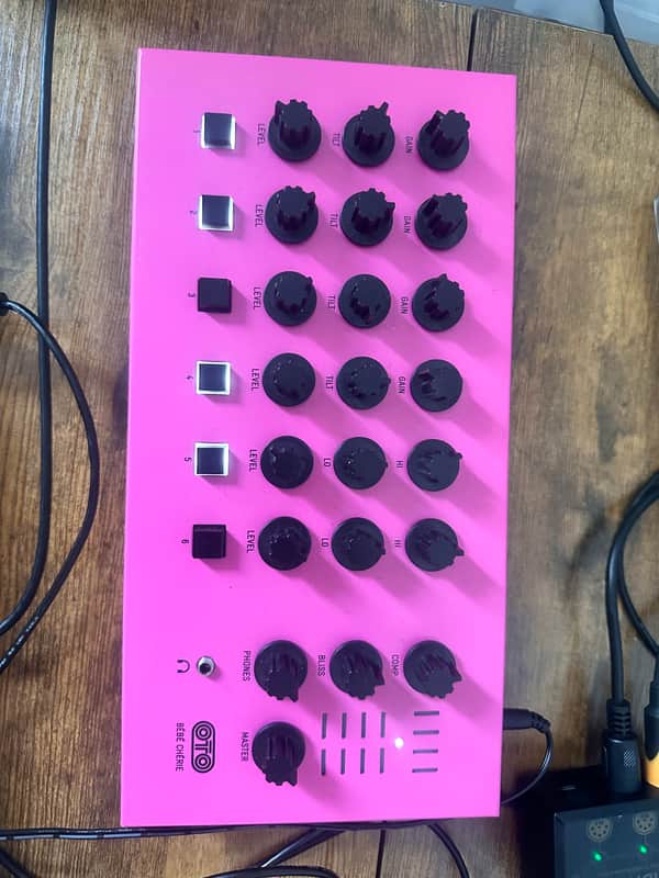 OTO Machines Bébé Chérie 6-Channel Stereo Analog Mixer w/EQs | Reverb