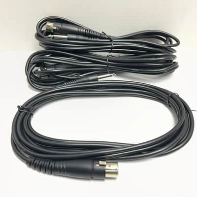 Shure 15 ft XLR 3-Pin Female to 1/4" TS Male Cable Mono Phone | Reverb