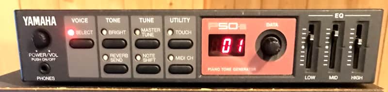 Yamaha P50-M Piano Tone Generator Rack Mount Digital | Reverb