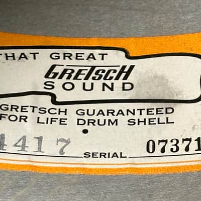 1962 Gretsch Round Badge - Midnight Blue Pearl | Reverb