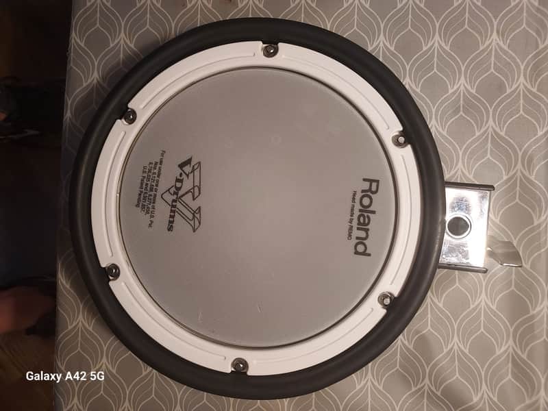 Roland PDX-8 V-Drum 10" Dual-Trigger Mesh Snare Drum Pad | Reverb