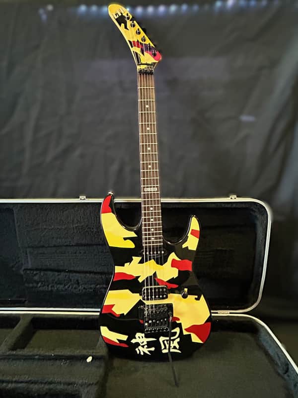 ESP LTD GL-500K George Lynch Kamikaze - 2000's - Signed | Reverb