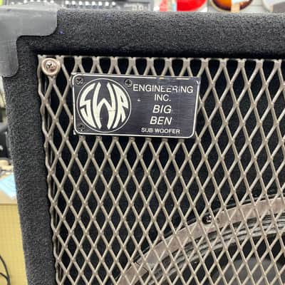 SWR Big Ben 1x18 Bass Cabinet 8 Ohm 1990's | Reverb