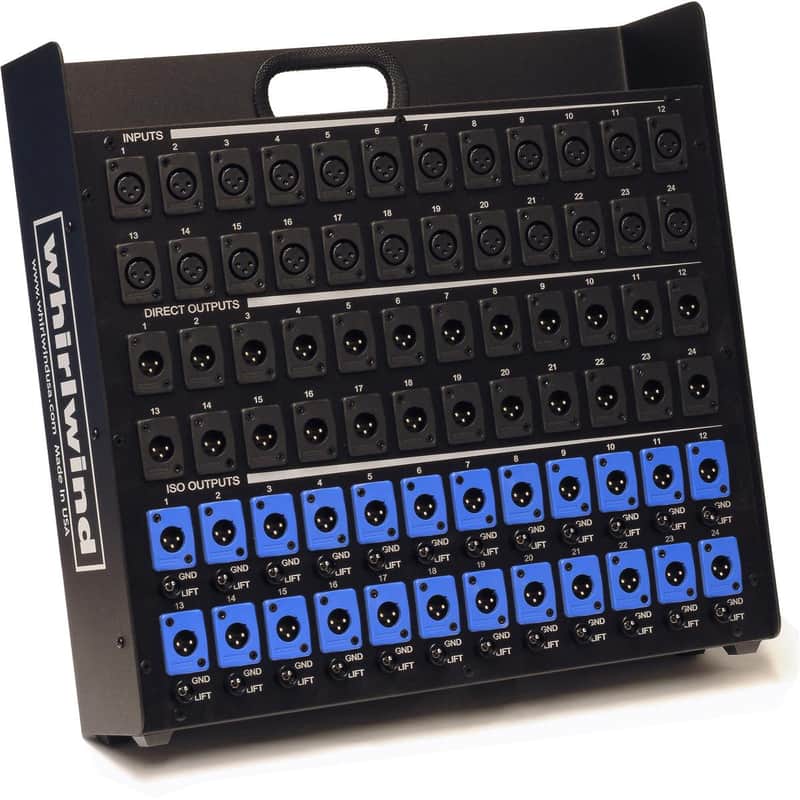 Whirlwind Stage Box 16 XLRF Inputs and 32 XLRM Parallel | Reverb