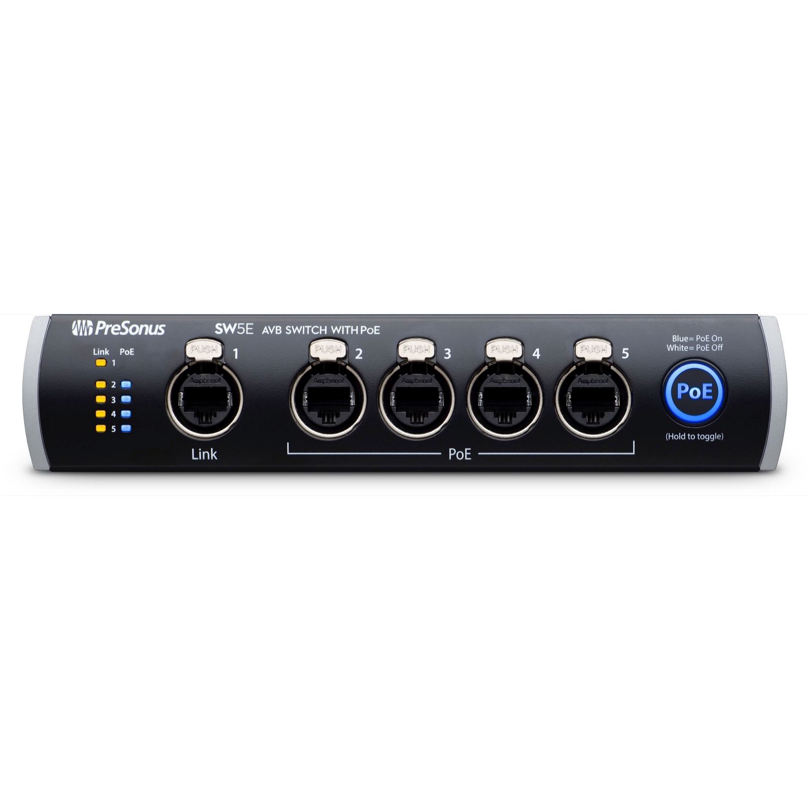 PreSonus SW5E 5-Port AVB Switch with PoE | Reverb