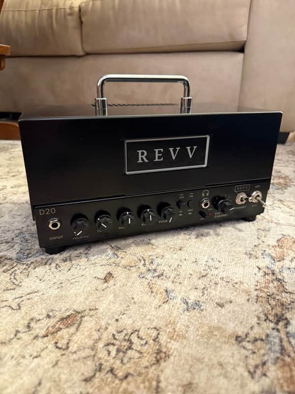 REVV Dynamis D20 20-Watt Guitar Amp Head 2019 - 2024 - Black | Reverb