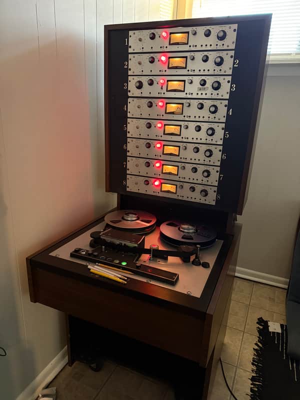 Scully 284-8 280 1" INCH 8 track tape machine | Reverb