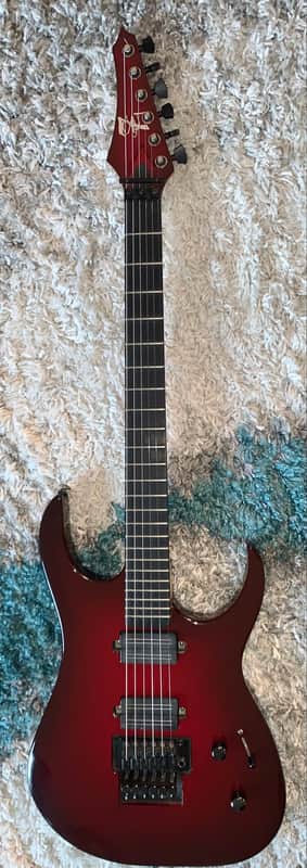 Strictly 7 Guitars custom shop Super Strat Floyd rose red | Reverb