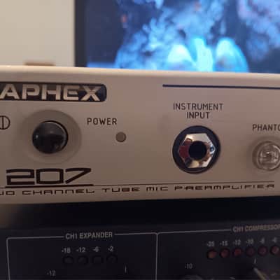 Aphex Model 207 Stereo Dual Channel tube Mic Pre and DI | Reverb