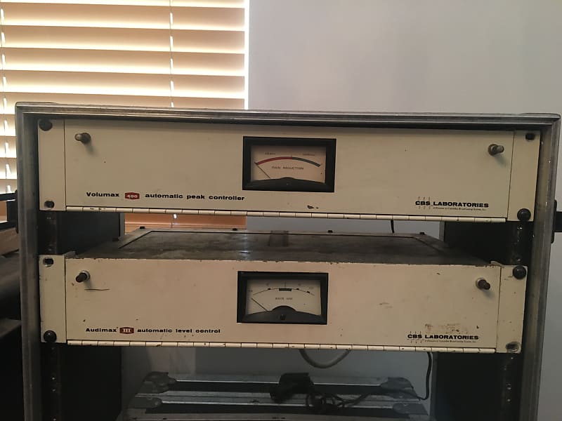 PAIR of CBS Laboratories Audimax III and Volumax 400 | Reverb