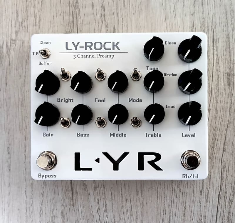 LY-ROCK LYR 3 Channel Guitar Preamp Effect Pedal | Reverb