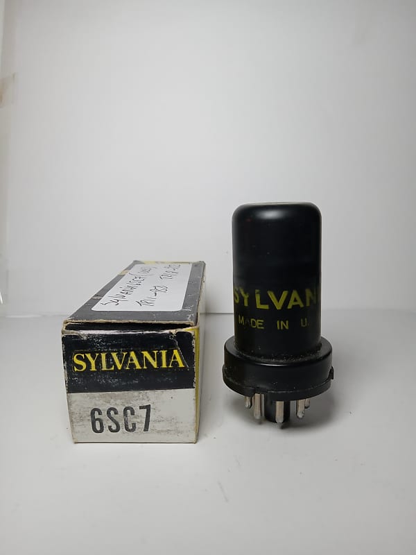 Sylvania 6sc7 50s | Reverb