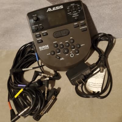 Alesis Surge Drum Module w/Wire Harness, Manual, Adapter, | Reverb