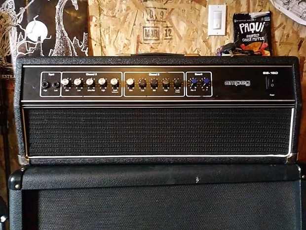 Ampeg Ss150 90s Black | Reverb
