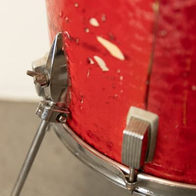 1960s Trixon Telstar Red Croco Drum Set | Reverb