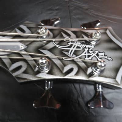 Gene Simmons Cort Axe Bass - Custom Painted by Gentry Riley - | Reverb