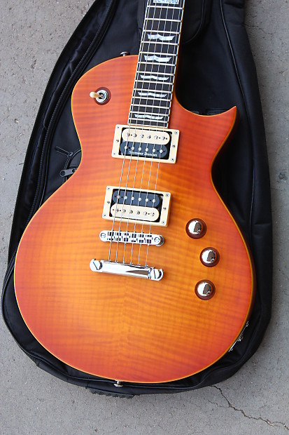 2006 ESP LTD EC-1000 Eclipse Single Cut Vintage Honey Burst | Reverb