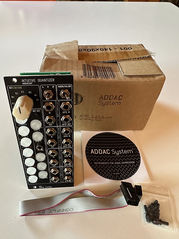 ADDAC System 207 Intuitive Quantizer 2022 - Black | Reverb