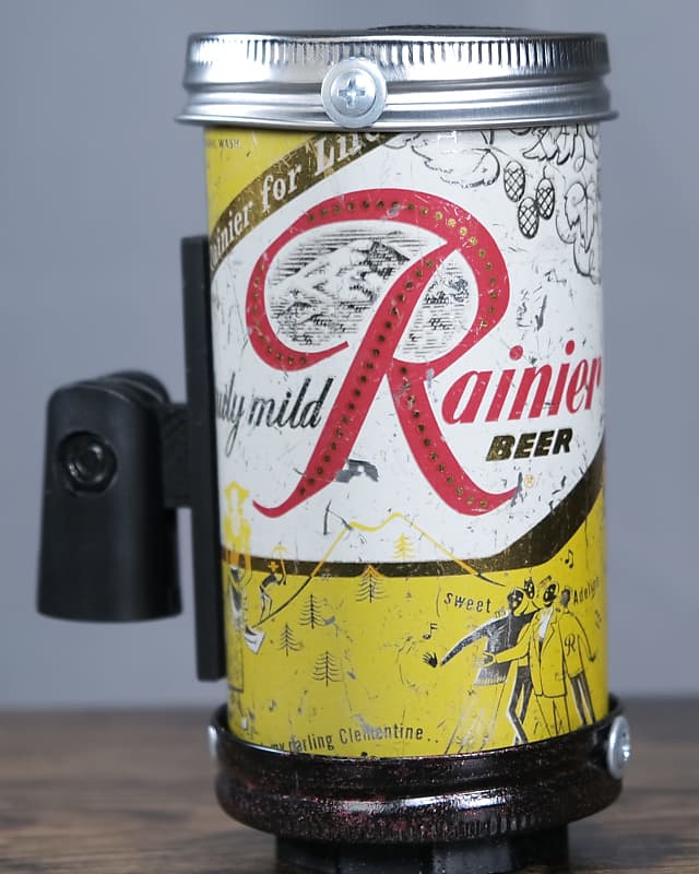 Lo Fi Beer Can Microphone - 1950s Boeing Wind Tunnel Rainier, | Reverb