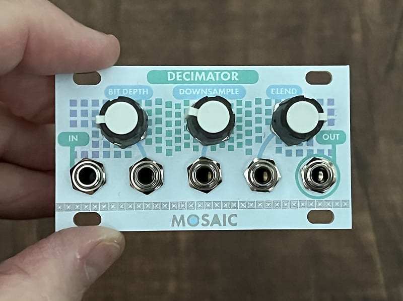 Mosaic Decimator 1U - White | Reverb