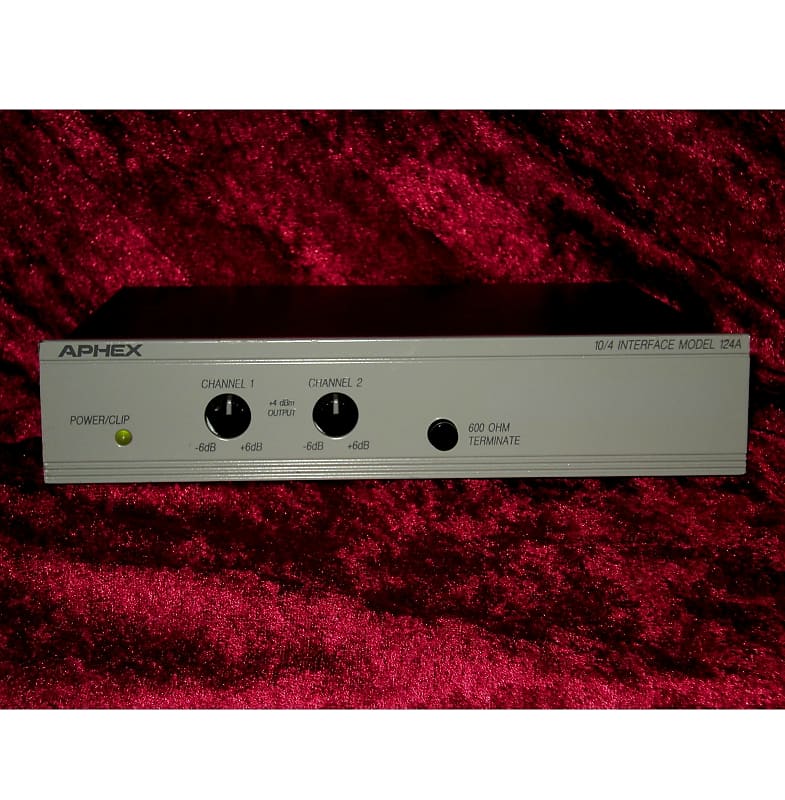 Aphex 124A 2 Channel 10/4 Audio Interface, Studio Quality! | Reverb