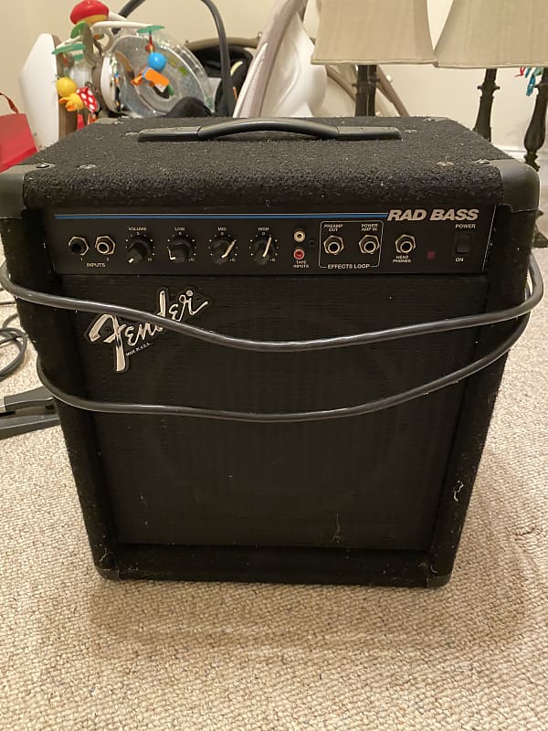 Fender PR190 Rad Bass 1993 Black | Reverb