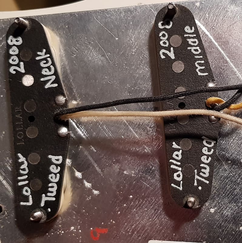 Lollar Pickups Tweed aged white | Reverb