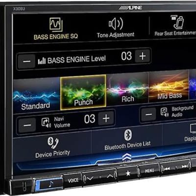 Alpine X308U Mech-less Navigation 8-inch Restyle Dash System | Reverb