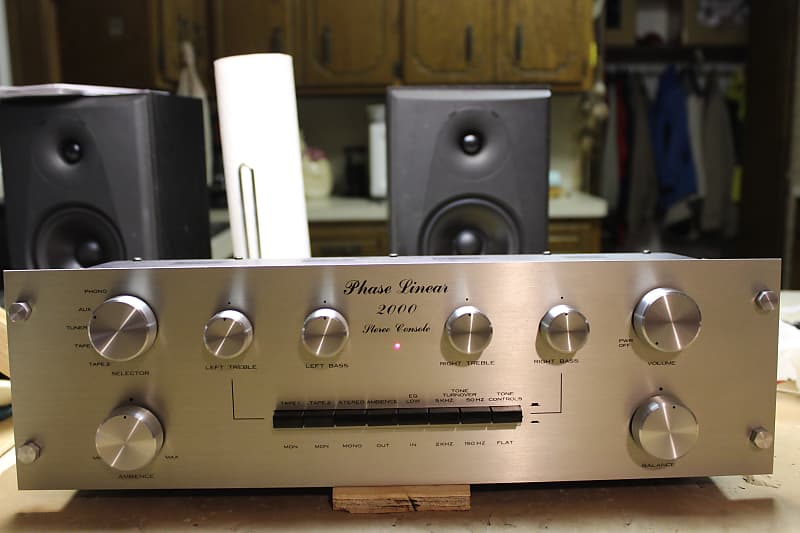 Restored Phase Linear 2000 Pre-Amplifier | Reverb