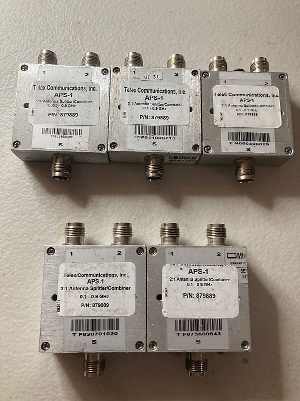 Telex APS-1 RF Antenna Splitter / Combiner 2:1- TNC- | Reverb