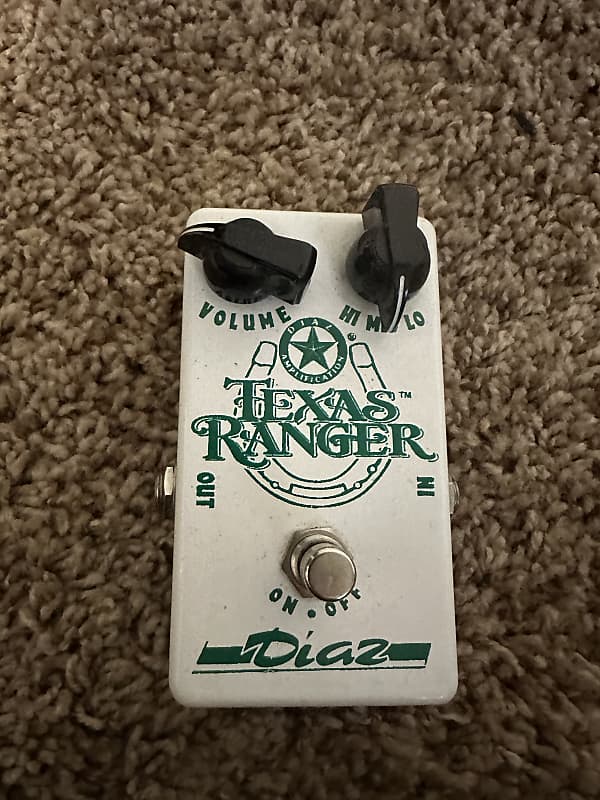 Cesar Diaz Texas Ranger treble booster - White | Reverb