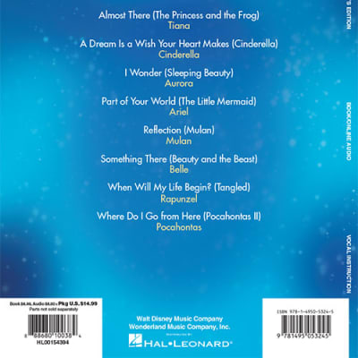 Disney Princess Songbook - Singer's Edition | Reverb
