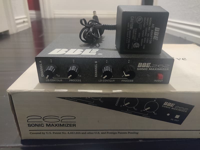 BBE Sonic Maximizer 262 | Reverb